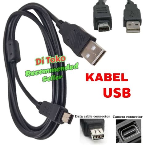 Jual READY Kabel Data Usb Cable For Kamera Olympus CB USB5 USB6 EM10 II EPL9 Mju9000