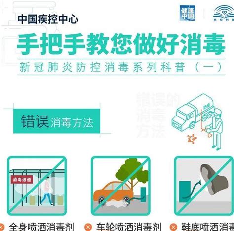 【防疫小贴士】中国疾控中心手把手教您做好消毒！动态来源中国疾控中心