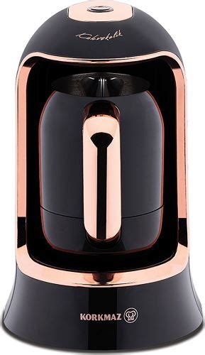 Korkmaz A860 09 Kahvekolik Deluxe Siyah Rose Otomatik Türk Kahve