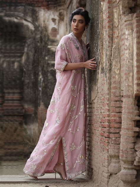 Elegant Wedding Kaftan For Diwali Festive Long Dress Kaftan For Party