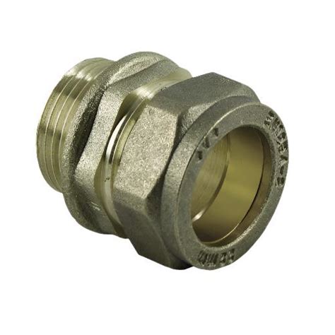 Dzr Compression Male Straight Coupler