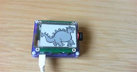 raspberry pi e paper display doubles kickstarter goal make