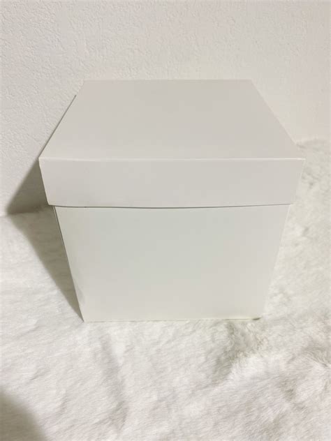 Boîte Avec Couvercle Blanc Seya Grossiste