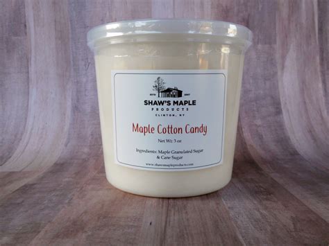 Maple Cotton Candy Shaws Maple Products