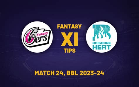 Six Vs Hea Dream Xi Prediction Dream11 Playing Xi Player Stats And