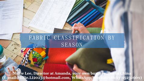 Fabric Classification By Season And Corresponding Gsm Ranges