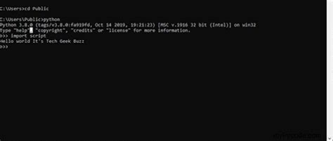 Come Eseguire Uno Script Python