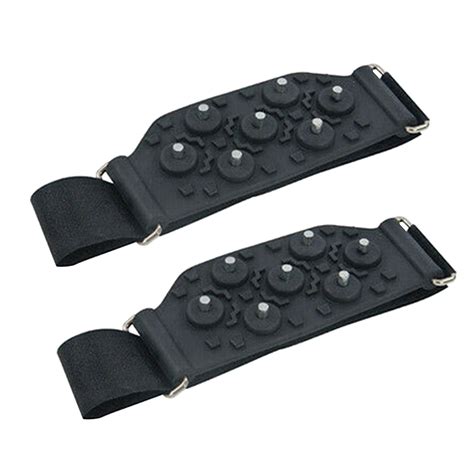 Wovilon Ice Grips Ice Snow Grips Cleat Over Shoeboot Traction Cleat