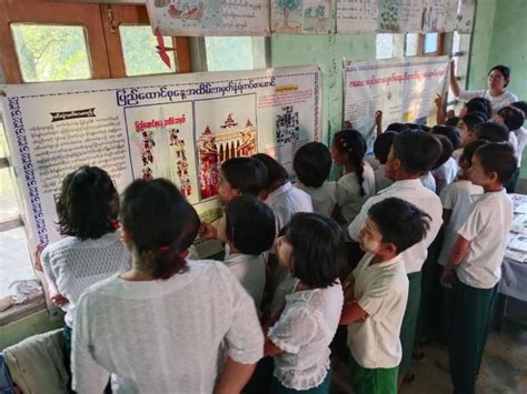 အုတ်ဖိုမြို့နယ်တွင် နယ်လှည့်စာကြည့်တိုက် အသိပညာပေး ကွင်းဆင်းဆောင်ရွက