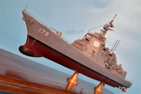 Yahooオークション 完成品 海上自衛隊 護衛艦 あしがら イージス艦
