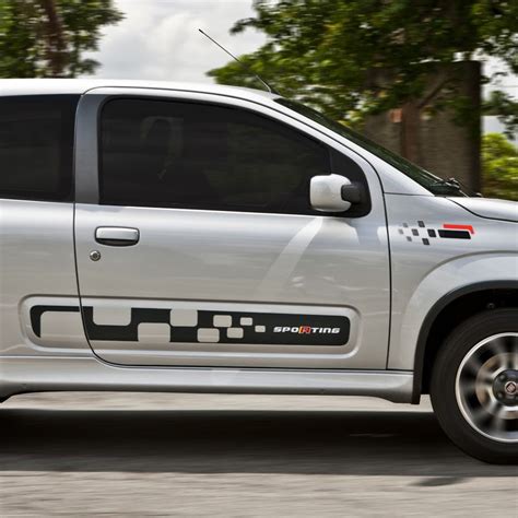 Faixas Uno Sporting Adesivos Lateral Traseiro Preto Completo Sportinox Adesivos Automotivos