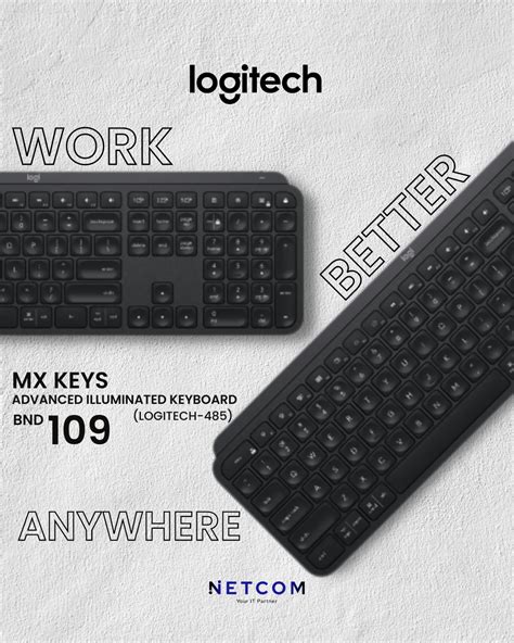 The Logitech Mx Keys Wireless Netcom Computer House