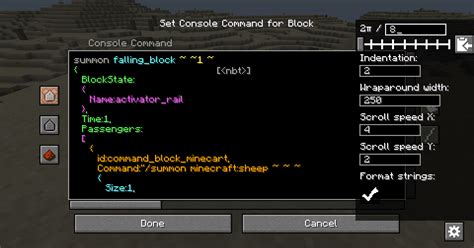 Better Command Block UI For Minecraft 1 21 4