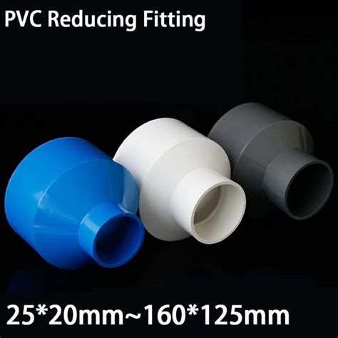 Pvc Reducing Fitting Concentric Reducer Connector Color Socket Coupling 20~160mm Eur 1 49
