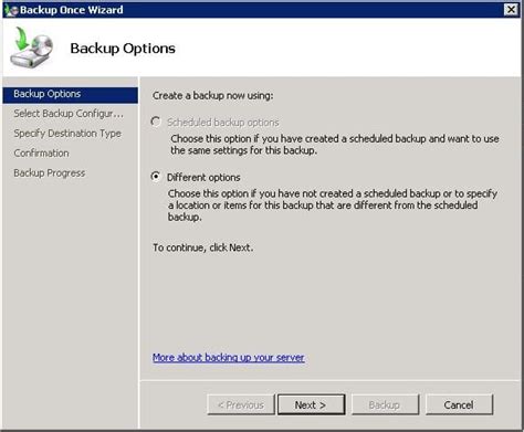 How To Use Windows Server Backup To Backup Files Virtualization Howto