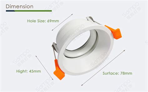 Deep Gu10 Downlight Fitting Sampo Lighting