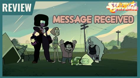 Beach City Bugle Steven Universe Review Message Received