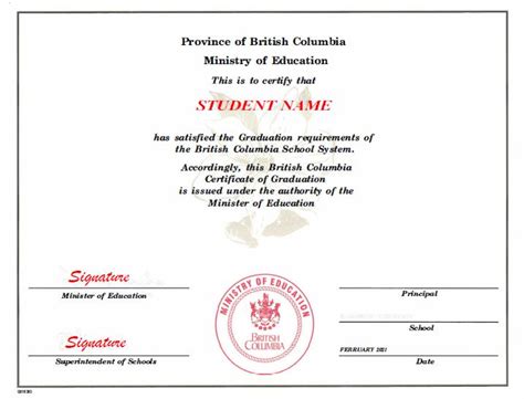 Preparing B C Education Documents K 12 For Authentication Province