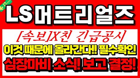 Ls머트리얼즈 이거만 확인하면 신규 Ipo종목 수익 보장 Ls머트리얼즈주가 Ls머트리얼즈주가전망ls머트리얼즈 Youtube
