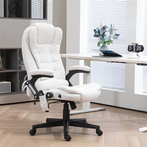 Vinsetto 6 Point Vibrating Massage Office Chair High Back Executive