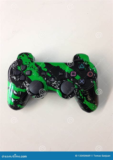 Ps3 Controller Editorial Stock Image Image Of Monster 133454669