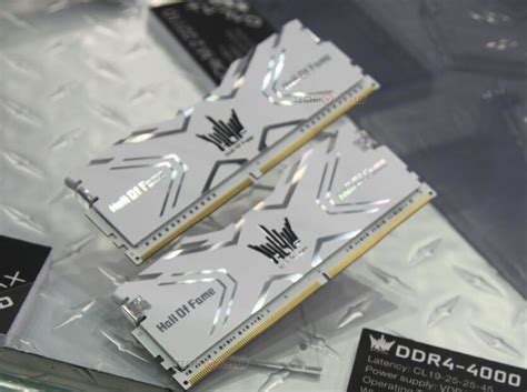 Galax Hall Of Fame Ddr4 4000 Memory Pictured Too Techpowerup