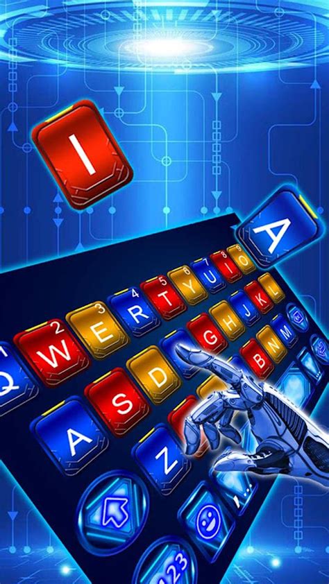 Neon 3d Iron Tech Keyboard Theme Apk For Android Download
