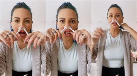 Womans Nose Hair Waxing Session Is Interrupted By Postman In Hilarious