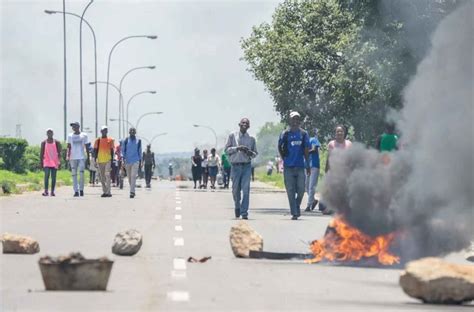 Zimbabwe Anti Government Protest Strike Enters 3rd Day Zimbabwe Situation