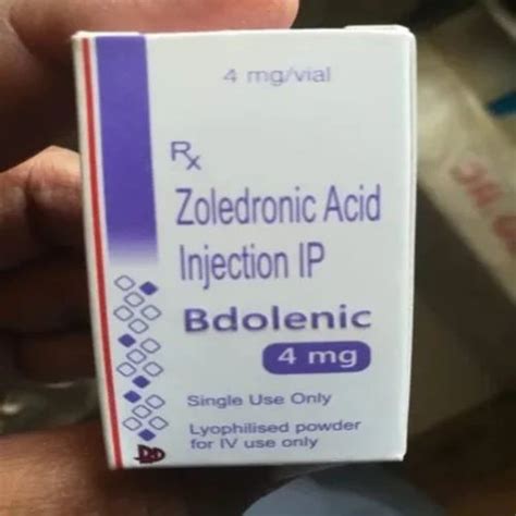 Zoledronic Acid Injection Ip 4 Mg At ₹ 1254piece In Nagpur Id