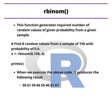 R Binomial Distribution Pdf
