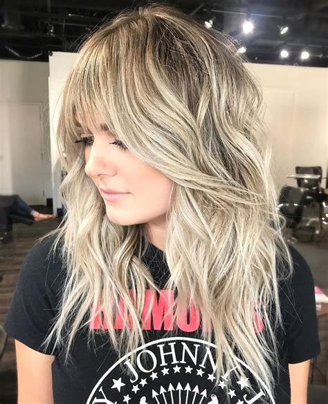 36 Coiffures Shag Longues Avec Franges Pour Un Nouveau Look Branché