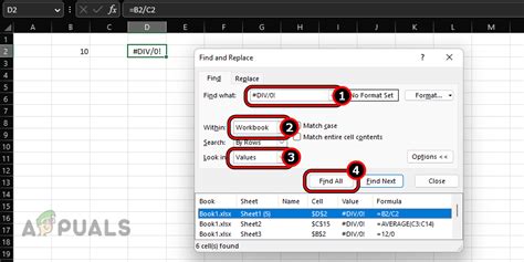 how to solve div 0 errors in excel with examples