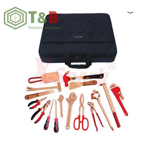 Bộ dụng cụ 16 chi tiết chống tia lửa điện cháy nổ X Spark Model X 16