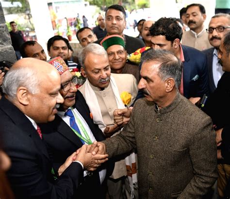 Himachal Pradesh Chief Minister Sukhvinder Singh Sukku In Delhi