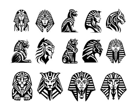 Premium Vector Sphinx Illustration Design Collection