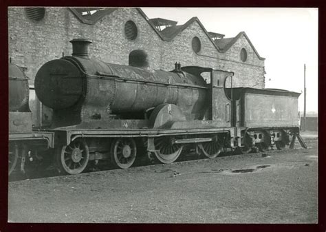 Cr Pickersgill 113 Loco No 54475 At St Rollox 15051960 Railway