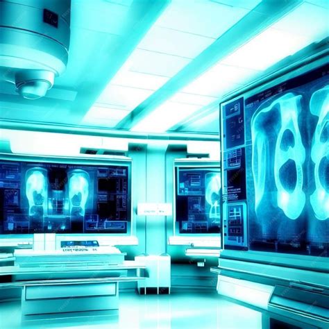 Premium Ai Image Radiology Lab Create A Background That Resembles A