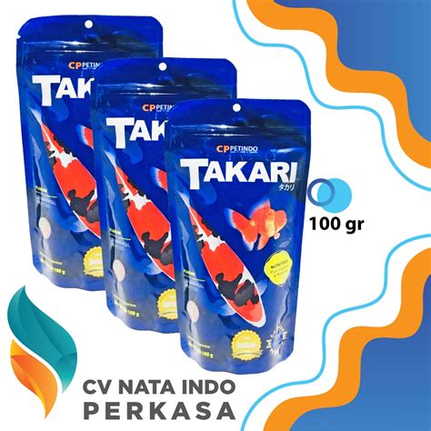 Jual Pakan Ikan Hias TAKARI 1 Mm 100 Gr Shopee Indonesia
