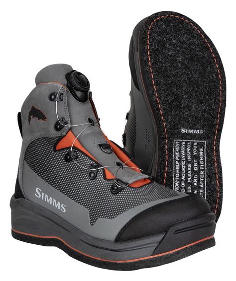 Brodící Boty Simms Guide Boa Boot Felt Slate Czechnymph Cz