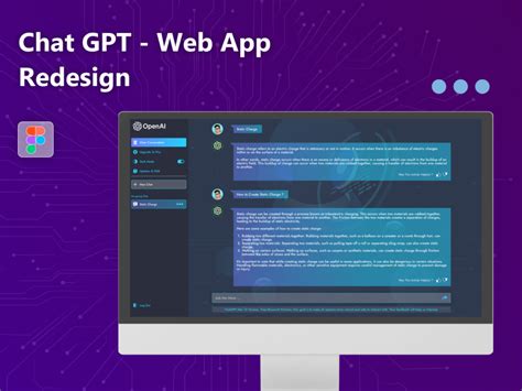 Chat Gpt Web App Redesign Download Free Resource
