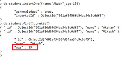Datatypes In Mongodb Geeksforgeeks