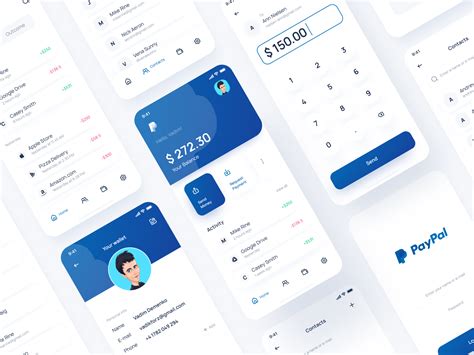 Paypal App Redesign Conept By Vadim Demenko On Dribbble