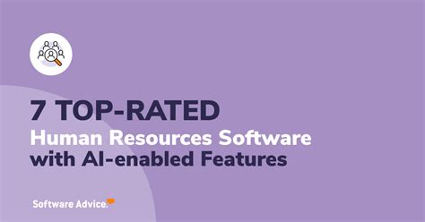 7 Top Rated Human Resources Software With Ai Enabled Features