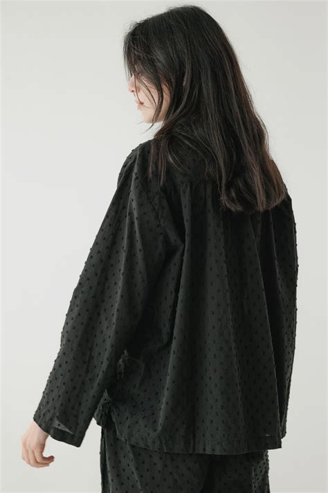 눈꽃 순면 파자마 여성 잠옷 세트 블랙 감도 깊은 취향 셀렉트샵 29cm