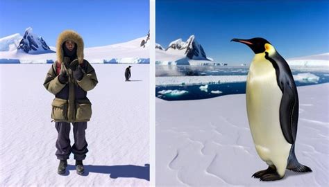 How To Visualize Emperor Penguin Height Compared To Human