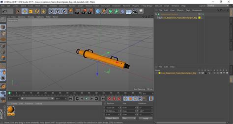 Low Expansion Foam Branchpipes Big 3d Model 29 3ds Blend C4d Obj