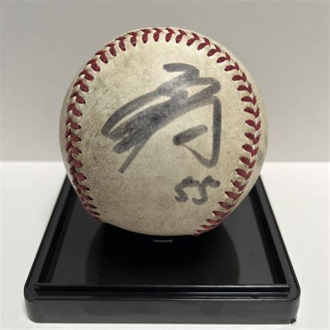 元阪神タイガース 陽川尚将選手 直筆サインボール メルカリ
