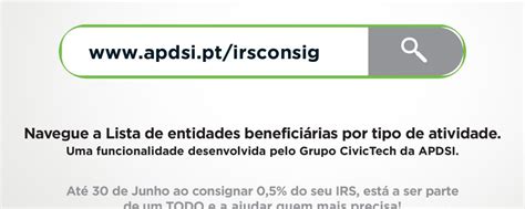 Campanha De ConsignaÇÃo Do Irs 2020 Iniciativa Do Grupo De Missão