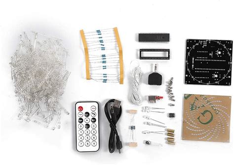 3d Led Light Cube Diy Set Electronic Tower Colorful Led Display Set Night Light With Remote